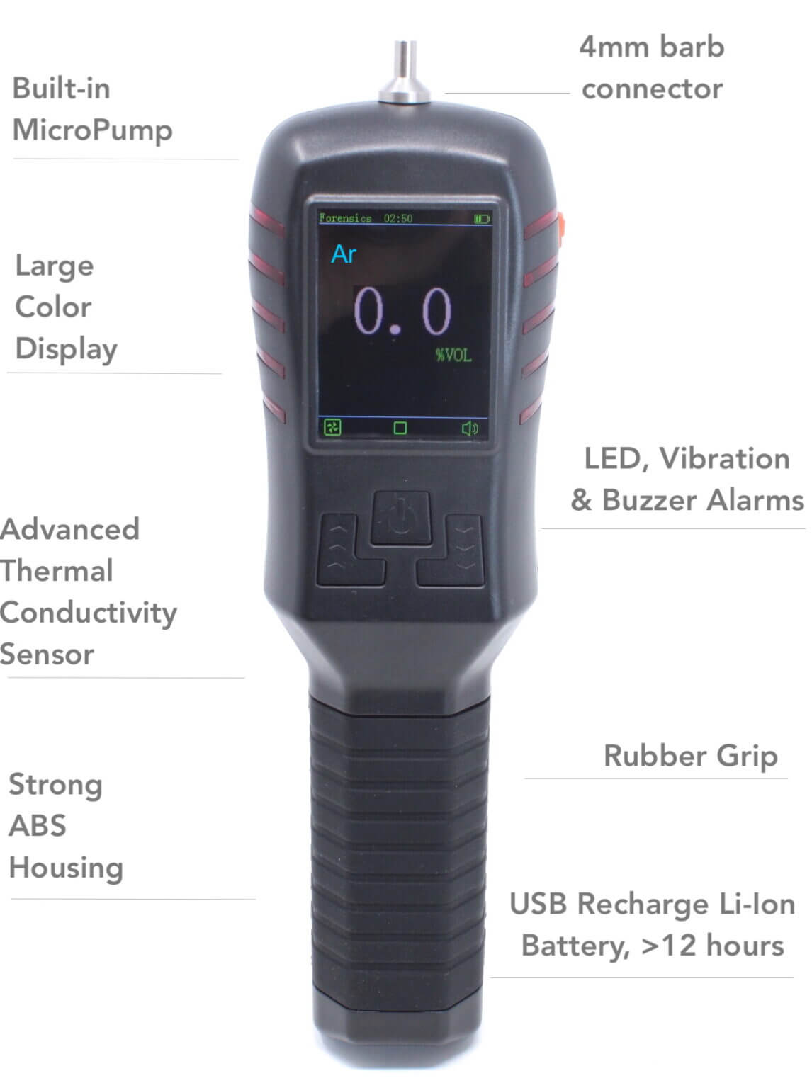 Argon Leak Detector
